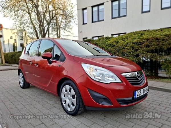Red Opel Meriva 2012 in Tallinn, with an engine capacity of 1.40 L and mileage of 185 thousand km for 2200 €, photo 1 on AUTOMOTO.COM.LV
