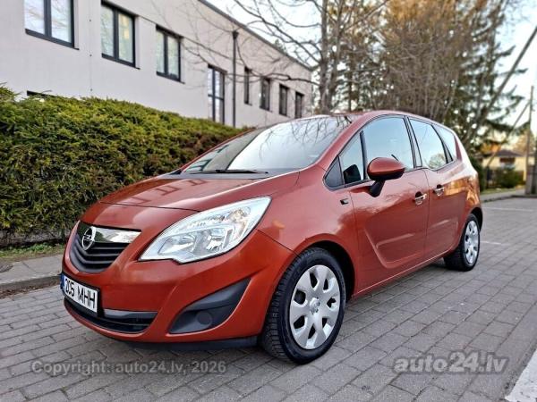 Red Opel Meriva 2012 in Tallinn, with an engine capacity of 1.40 L and mileage of 185 thousand km for 2200 €, photo 3 on AUTOMOTO.COM.LV