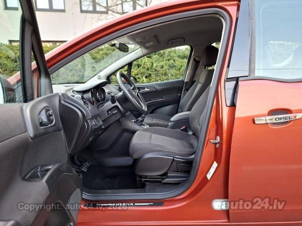 Red Opel Meriva 2012 in Tallinn, with an engine capacity of 1.40 L and mileage of 185 thousand km for 2200 €, photo 9 on AUTOMOTO.COM.LV