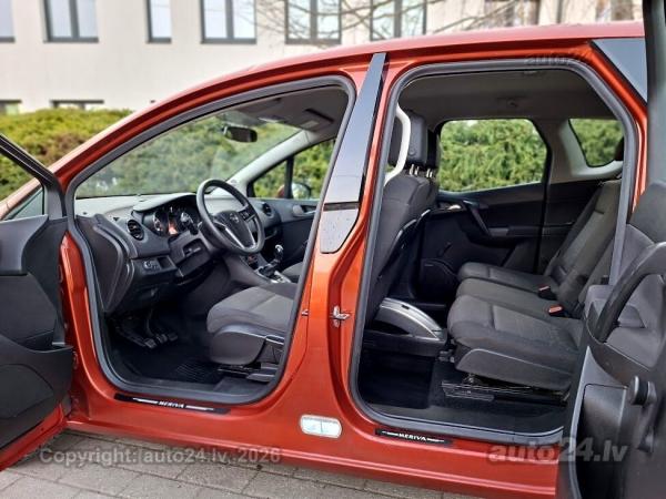 Red Opel Meriva 2012 in Tallinn, with an engine capacity of 1.40 L and mileage of 185 thousand km for 2200 €, photo 10 on AUTOMOTO.COM.LV