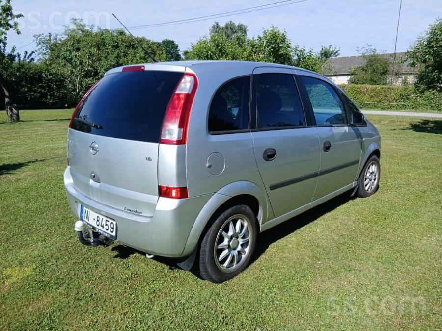 Opel Meriva 2004 Dobele, ar dzinēja tilpumu 1.60 L un nobraukumu 185 tūkst. km par 1850 €, foto 4 vietnē AUTOMOTO.COM.LV