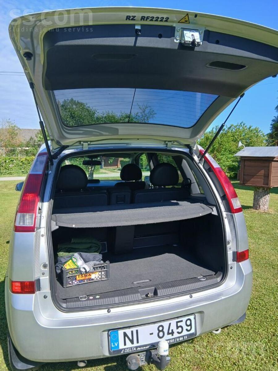 Opel Meriva 2004 Dobele, ar dzinēja tilpumu 1.60 L un nobraukumu 185 tūkst. km par 1850 €, foto 7 vietnē AUTOMOTO.COM.LV