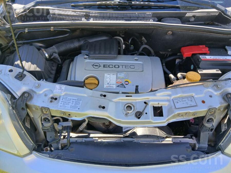 Opel Meriva 2004 Dobele, ar dzinēja tilpumu 1.60 L un nobraukumu 185 tūkst. km par 1850 €, foto 8 vietnē AUTOMOTO.COM.LV