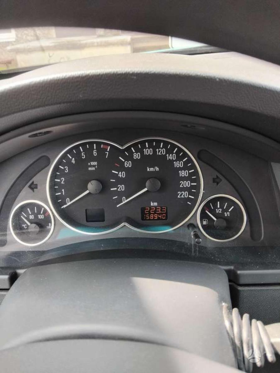 Opel Meriva 2004 Marijampole, ar dzinēja tilpumu 1.60 L un nobraukumu 159 tūkst. km par 600 €, foto 8 vietnē AUTOMOTO.COM.LV