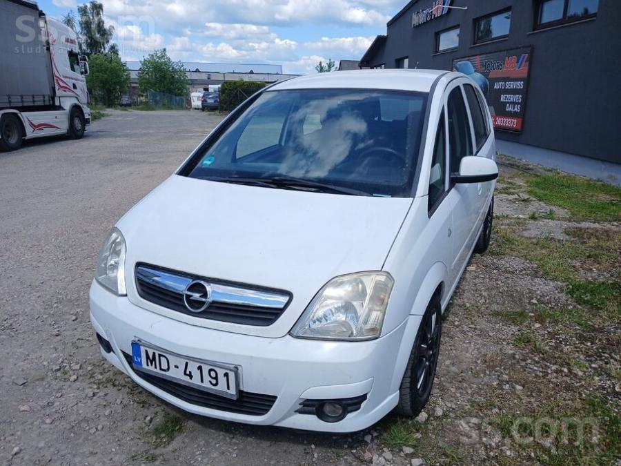 Balts Opel Meriva 2007 Bauska, ar dzinēja tilpumu 1.70 L un nobraukumu 300 tūkst. km par 1190 €, foto 9 vietnē AUTOMOTO.COM.LV