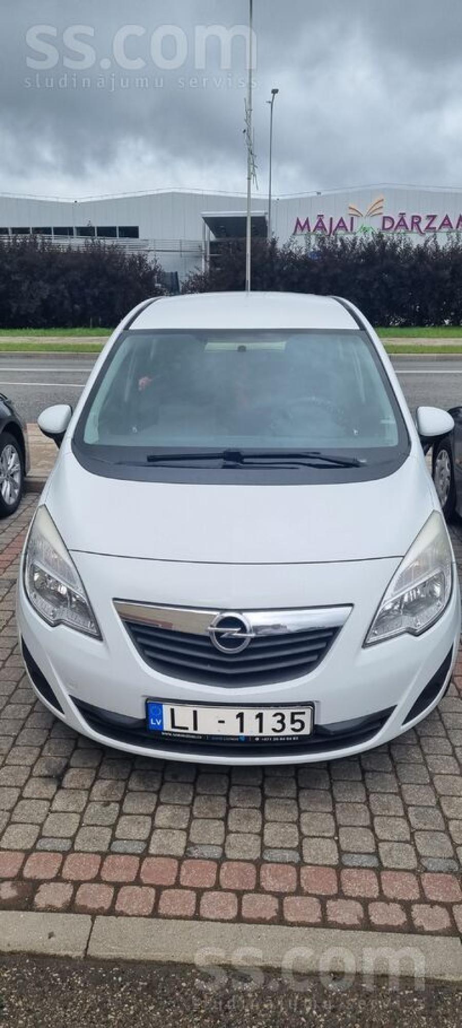 Balts Opel Meriva 2013 Valmiera, ar dzinēja tilpumu 1.70 L un nobraukumu 279 tūkst. km par 4550 €, foto 1 vietnē AUTOMOTO.COM.LV