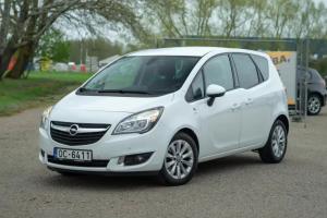 Balts Opel Meriva 2015 Liepāja, ar dzinēja tilpumu 1.60 L un nobraukumu 215 tūkst. km par 5600 €, foto  vietnē AUTOMOTO.COM.LV