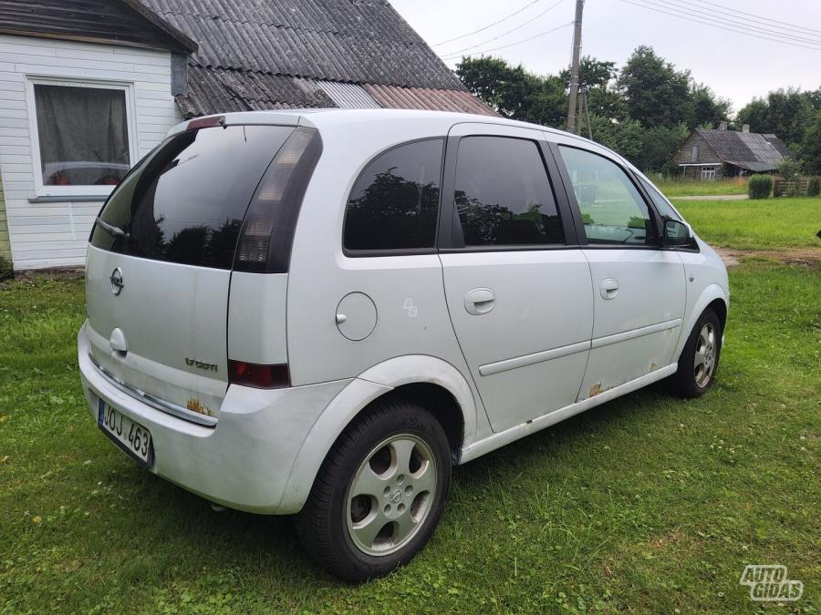 Balts Opel Meriva 2007 Anykščiai, ar dzinēja tilpumu 1.70 L un nobraukumu 334 tūkst. km par 550 €, foto 4 vietnē AUTOMOTO.COM.LV