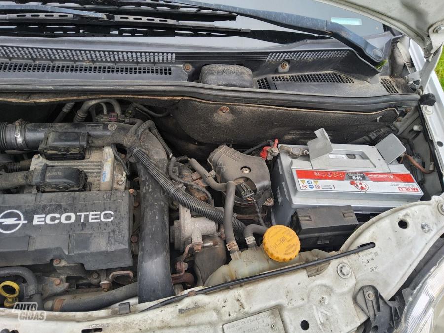 Balts Opel Meriva 2007 Anykščiai, ar dzinēja tilpumu 1.70 L un nobraukumu 334 tūkst. km par 550 €, foto 14 vietnē AUTOMOTO.COM.LV