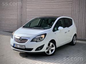 White Opel Meriva 2011 in Jelgava, with an engine capacity of 1.70 L and mileage of 0 thousand km for 4500 €, photo  on AUTOMOTO.COM.LV