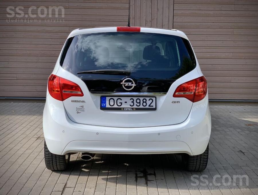 Balts Opel Meriva 2011 Jelgava, ar dzinēja tilpumu 1.70 L un nobraukumu 0 tūkst. km par 4500 €, foto 7 vietnē AUTOMOTO.COM.LV