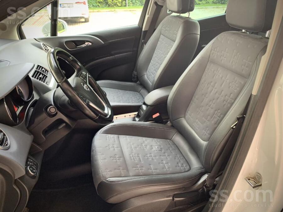 Balts Opel Meriva 2011 Jelgava, ar dzinēja tilpumu 1.70 L un nobraukumu 0 tūkst. km par 4500 €, foto 10 vietnē AUTOMOTO.COM.LV