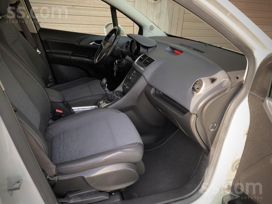 Balts Opel Meriva 2011 Jelgava, ar dzinēja tilpumu 1.70 L un nobraukumu 0 tūkst. km par 4500 €, foto 13 vietnē AUTOMOTO.COM.LV