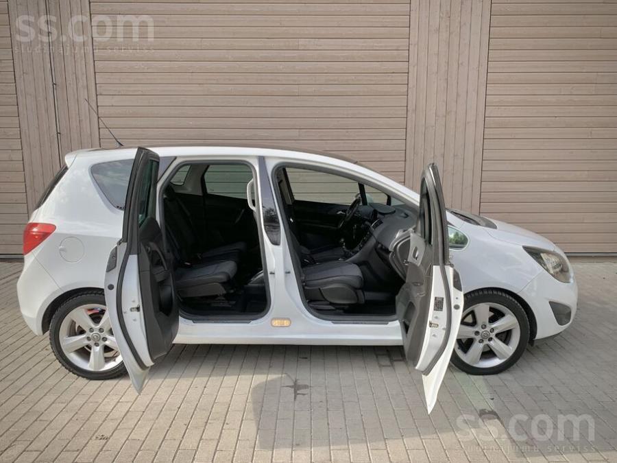 Balts Opel Meriva 2011 Jelgava, ar dzinēja tilpumu 1.70 L un nobraukumu 0 tūkst. km par 4500 €, foto 14 vietnē AUTOMOTO.COM.LV