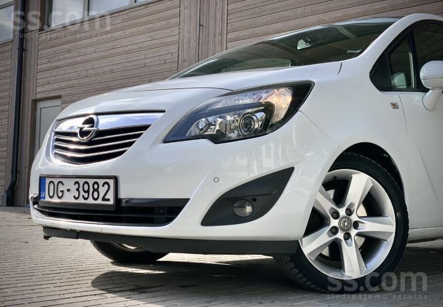 Balts Opel Meriva 2011 Jelgava, ar dzinēja tilpumu 1.70 L un nobraukumu 0 tūkst. km par 4500 €, foto 27 vietnē AUTOMOTO.COM.LV