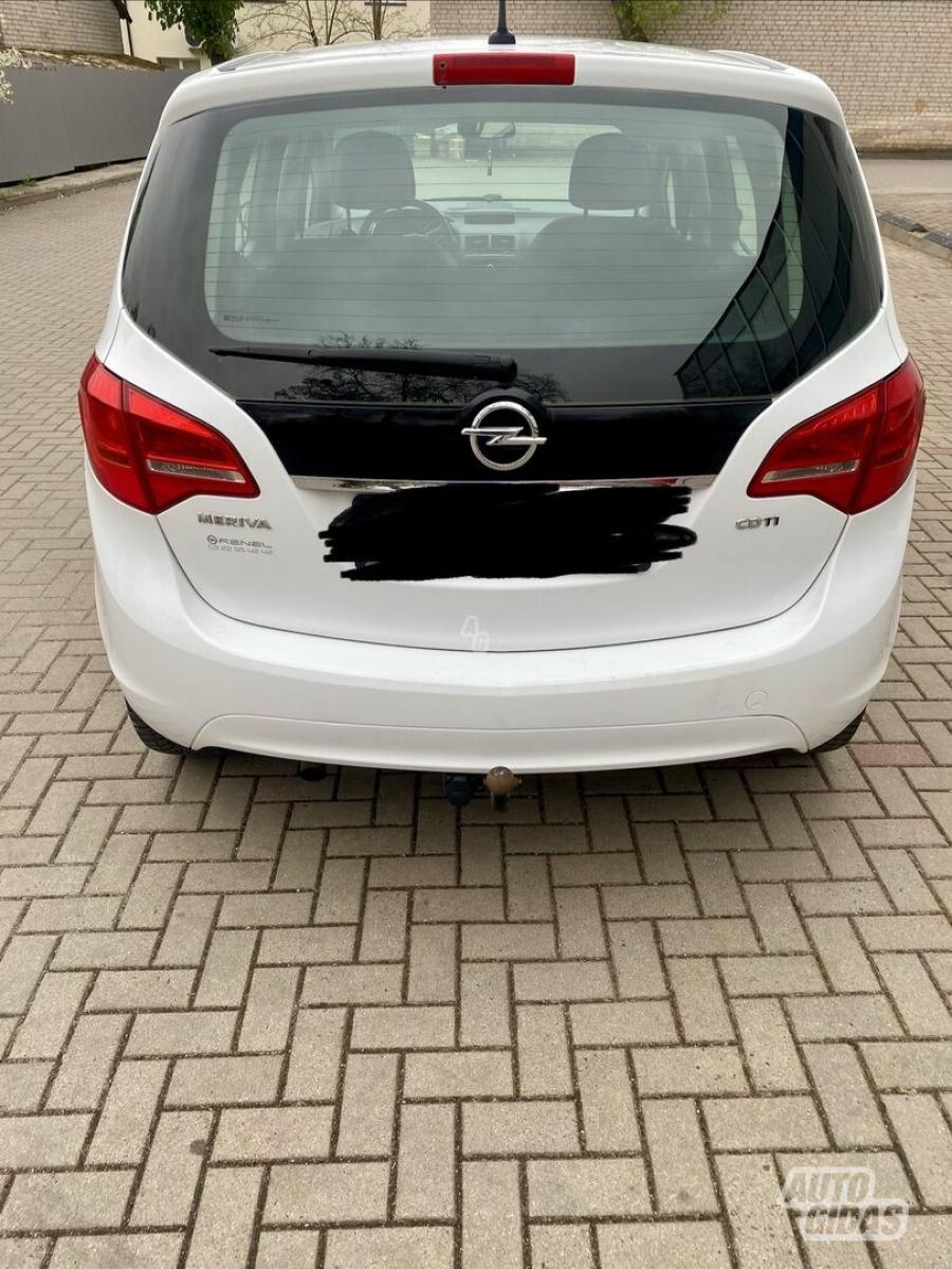 Balts Opel Meriva 2011 Tauragė, ar dzinēja tilpumu 1.70 L un nobraukumu 243 tūkst. km par 2650 €, foto 10 vietnē AUTOMOTO.COM.LV