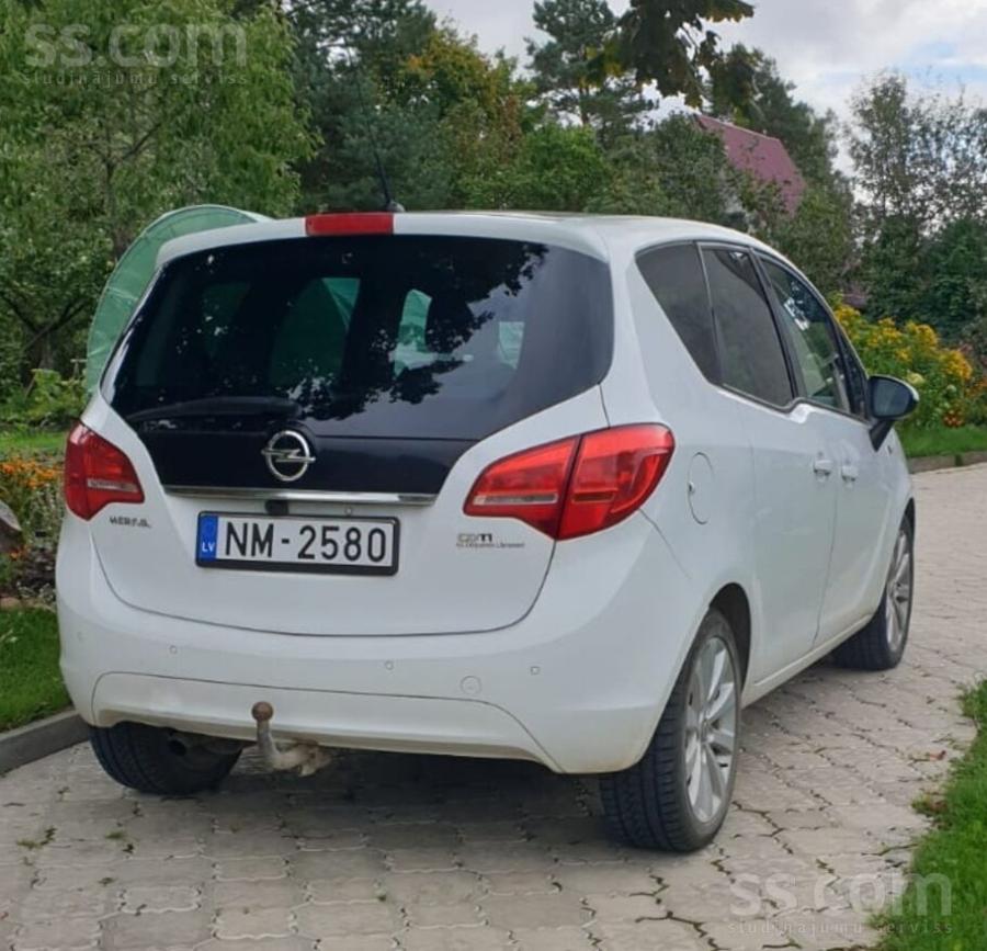 Balts Opel Meriva 2011 Daugavpils, ar dzinēja tilpumu 1.70 L un nobraukumu 248 tūkst. km par 3450 €, foto 7 vietnē AUTOMOTO.COM.LV