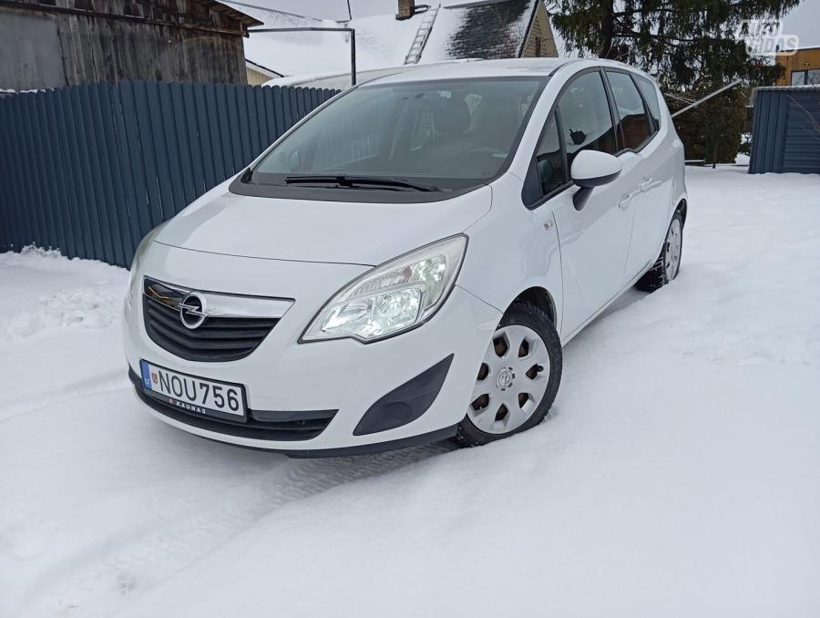Balts Opel Meriva 2012 Kauņa, ar dzinēja tilpumu 1.70 L un nobraukumu 300 tūkst. km par 2900 €, foto 1 vietnē AUTOMOTO.COM.LV