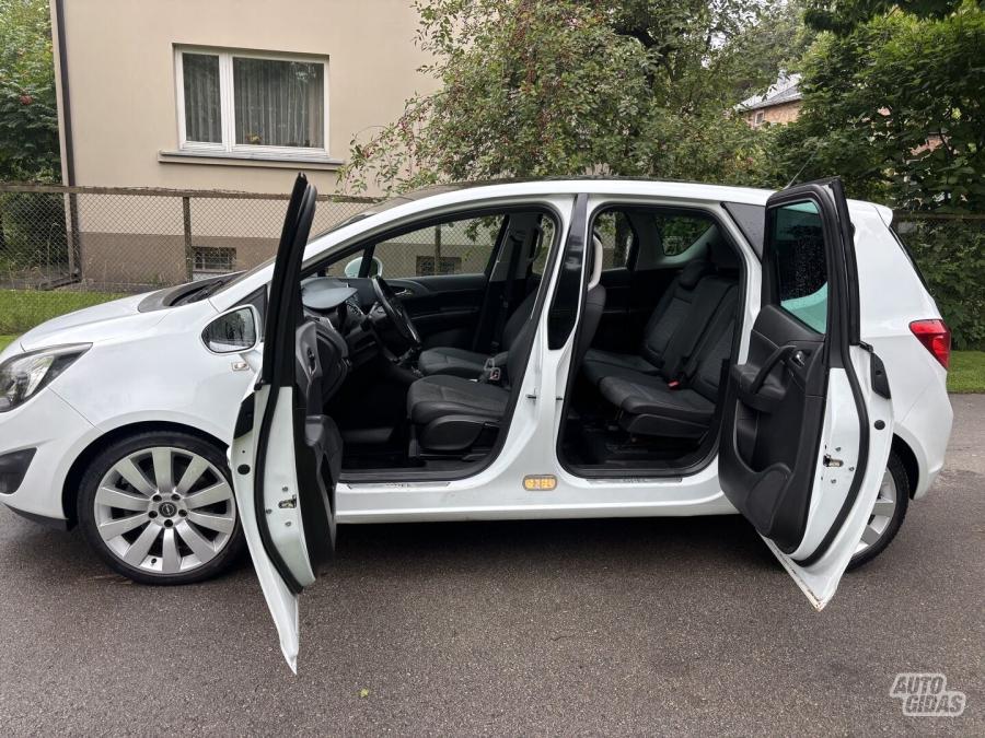Balts Opel Meriva 2012 Kauņa, ar dzinēja tilpumu 1.70 L un nobraukumu 200 tūkst. km par 3900 €, foto 17 vietnē AUTOMOTO.COM.LV