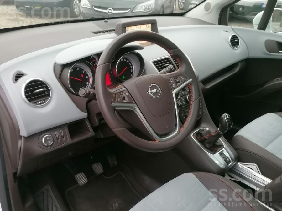 Balts Opel Meriva 2013 Valmiera, ar dzinēja tilpumu 1.70 L un nobraukumu 204 tūkst. km par 4250 €, foto 12 vietnē AUTOMOTO.COM.LV