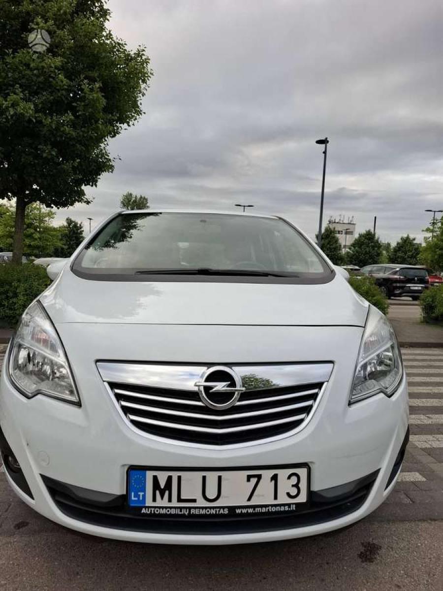 Balts Opel Meriva 2013 Viļņa, ar dzinēja tilpumu 1.36 L un nobraukumu 164 tūkst. km par 3300 €, foto 9 vietnē AUTOMOTO.COM.LV