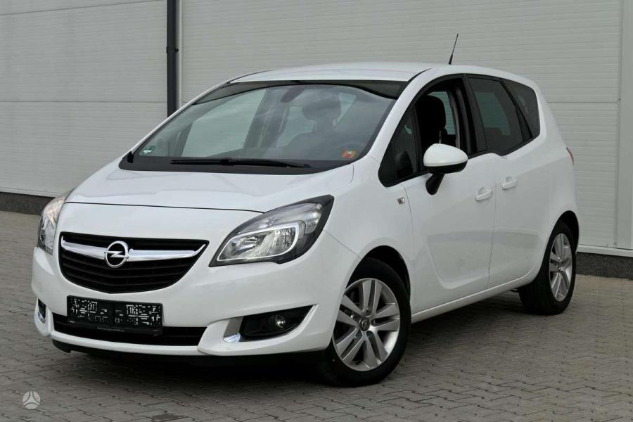 White Opel Meriva 2015 in Kretinga, with an engine capacity of 1.60 L and mileage of 257 thousand km for 4999 €, photo 3 on AUTOMOTO.COM.LV