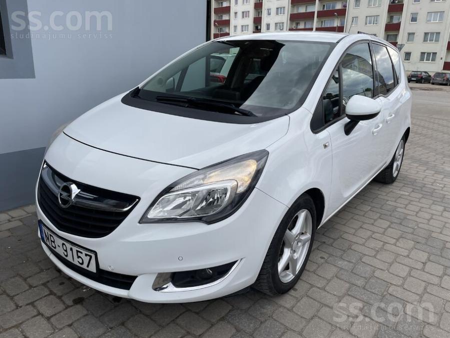 White Opel Meriva 2015 in Talsi, with an engine capacity of 1.60 L and mileage of 157 thousand km for 3900 €, photo 29 on AUTOMOTO.COM.LV
