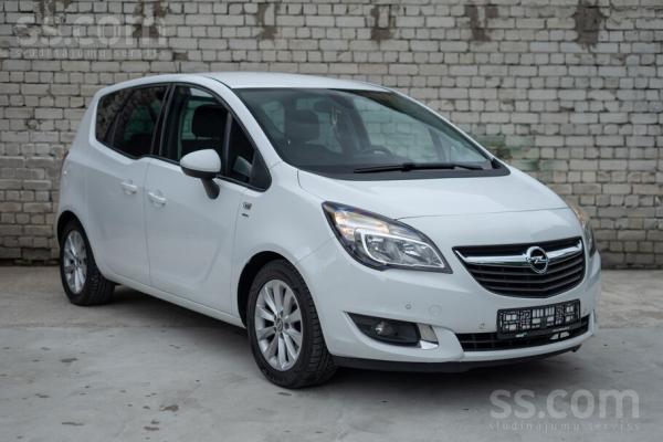 Balts Opel Meriva 2015 Liepāja, ar dzinēja tilpumu 1.60 L un nobraukumu 219 tūkst. km par 4900 €, foto 1 vietnē AUTOMOTO.COM.LV