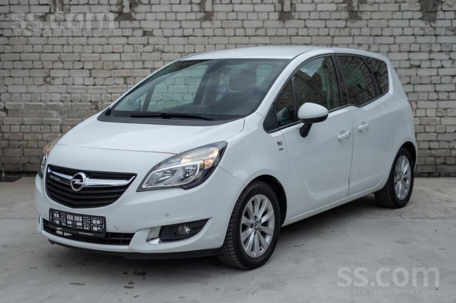 Balts Opel Meriva 2015 Liepāja, ar dzinēja tilpumu 1.60 L un nobraukumu 219 tūkst. km par 4900 €, foto 4 vietnē AUTOMOTO.COM.LV