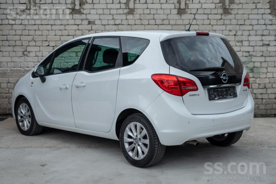 Balts Opel Meriva 2015 Liepāja, ar dzinēja tilpumu 1.60 L un nobraukumu 219 tūkst. km par 4900 €, foto 5 vietnē AUTOMOTO.COM.LV
