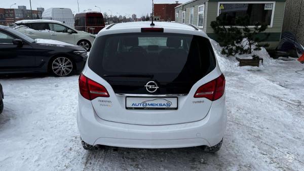 White Opel Meriva 2016 in Klaipeda, with an engine capacity of 1.40 L and mileage of 141 thousand km for 7450 €, photo 5 on AUTOMOTO.COM.LV