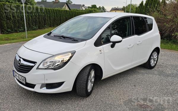 Balts Opel Meriva 2016 Rīga, ar dzinēja tilpumu 1.60 L un nobraukumu 200 tūkst. km par 3900 €, foto 2 vietnē AUTOMOTO.COM.LV
