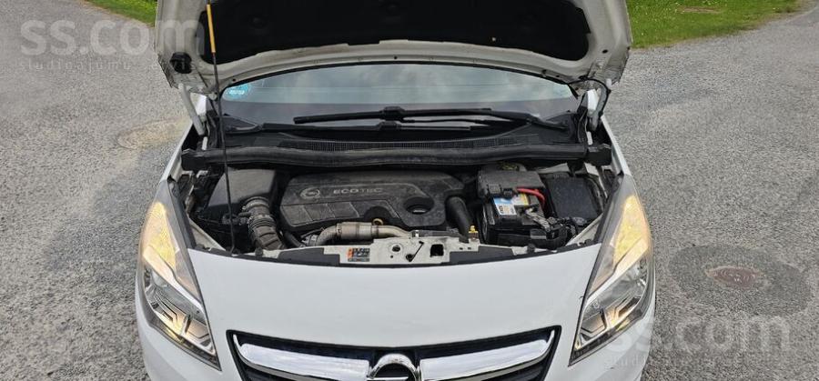 White Opel Meriva 2016 in Riga, with an engine capacity of 1.60 L and mileage of 200 thousand km for 3900 €, photo 9 on AUTOMOTO.COM.LV