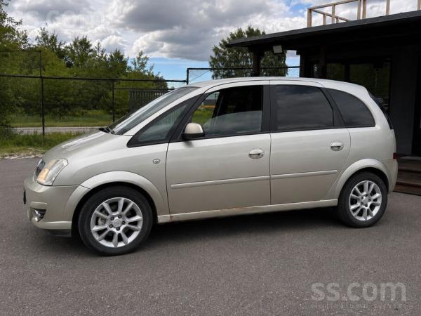 Yellow Opel Meriva 2006 in Riga, with an engine capacity of 1.70 L and mileage of 367 thousand km for 900 €, photo 3 on AUTOMOTO.COM.LV