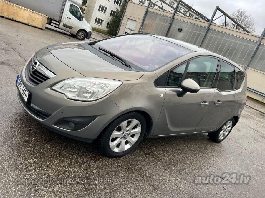 Yellow Opel Meriva 2011 in Narva, with an engine capacity of 1.70 L and mileage of 292 thousand km for 2499 €, photo 10 on AUTOMOTO.COM.LV