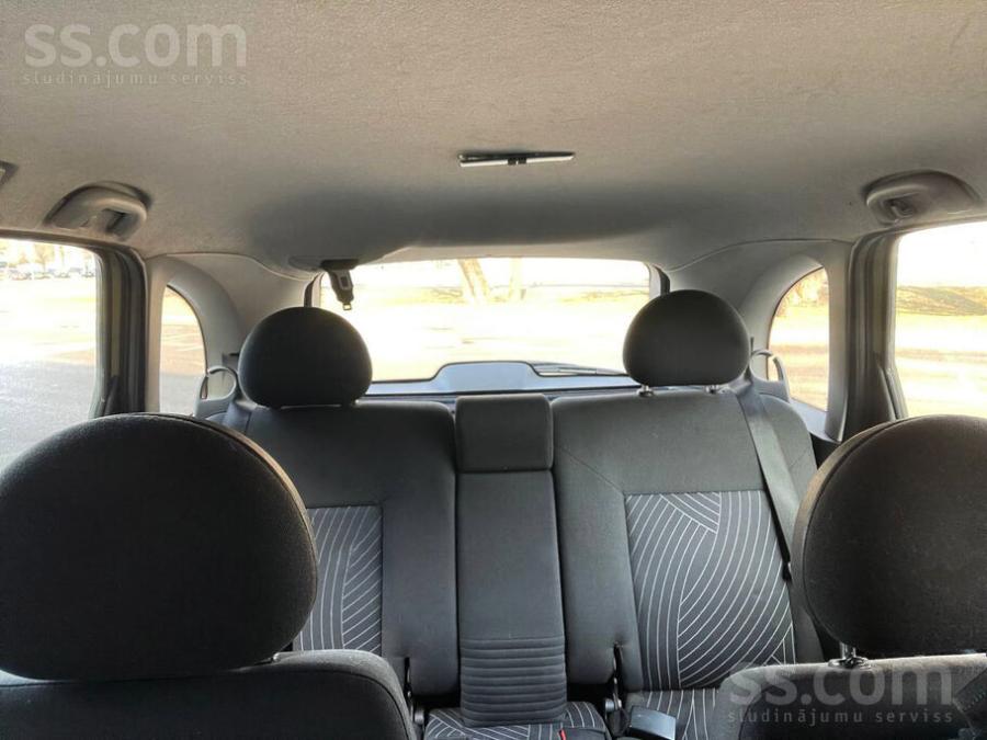 Yellow Opel Meriva 2006 in Riga, with an engine capacity of 1.30 L and mileage of 201 thousand km for 870 €, photo 13 on AUTOMOTO.COM.LV