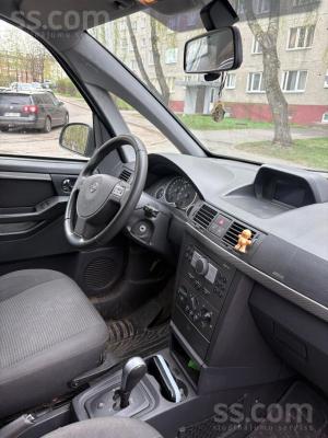 Dzeltens Opel Meriva 2007 Rīga, ar dzinēja tilpumu 1.60 L un nobraukumu 254 tūkst. km par 1000 €, foto 5 vietnē AUTOMOTO.COM.LV