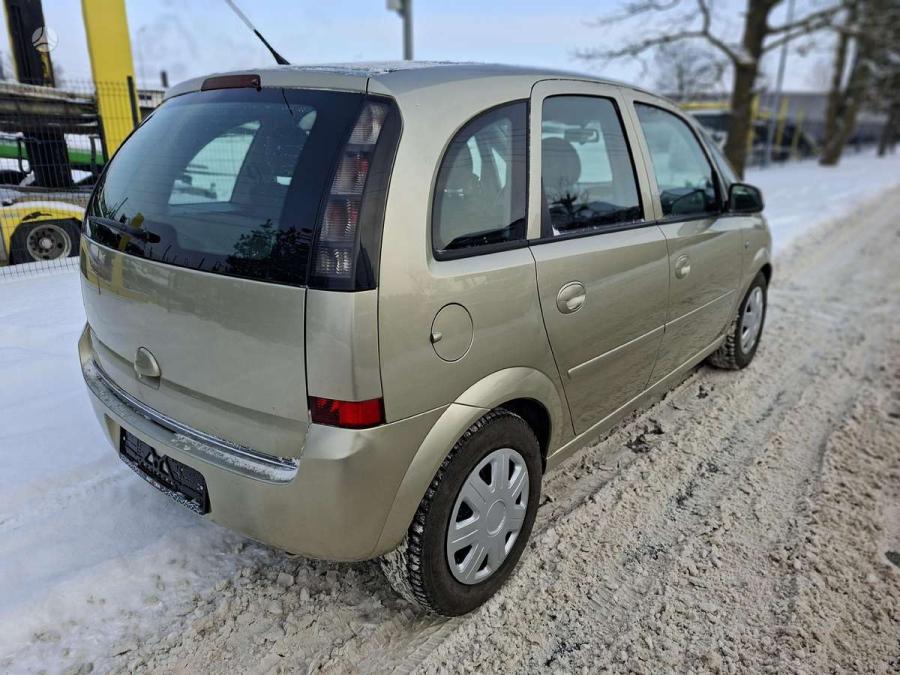 Dzeltens Opel Meriva 2008 Marijampole, ar dzinēja tilpumu 1.40 L un nobraukumu 210 tūkst. km par 1350 €, foto 3 vietnē AUTOMOTO.COM.LV