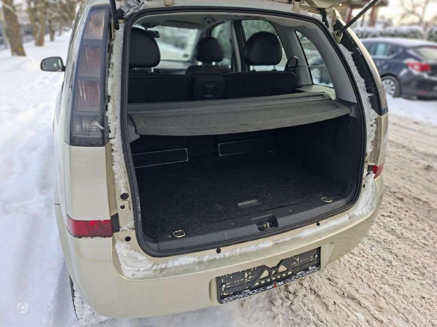 Dzeltens Opel Meriva 2008 Marijampole, ar dzinēja tilpumu 1.40 L un nobraukumu 210 tūkst. km par 1350 €, foto 5 vietnē AUTOMOTO.COM.LV