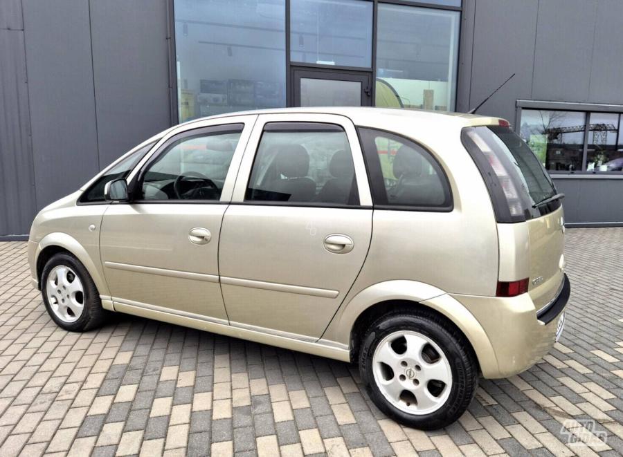 Yellow Opel Meriva 2008 in Siauliai, with an engine capacity of 1.60 L and mileage of 190 thousand km for 2250 €, photo 5 on AUTOMOTO.COM.LV