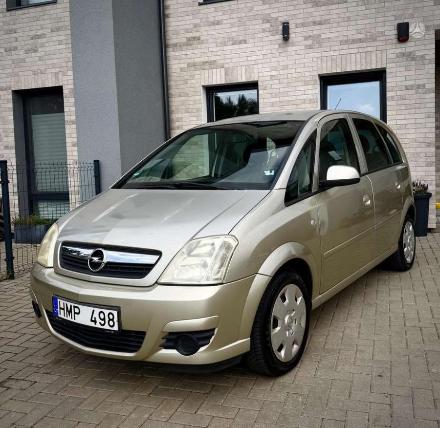 Dzeltens Opel Meriva 2009 Viļņa, ar dzinēja tilpumu 1.60 L un nobraukumu 120 tūkst. km par 1490 €, foto 1 vietnē AUTOMOTO.COM.LV