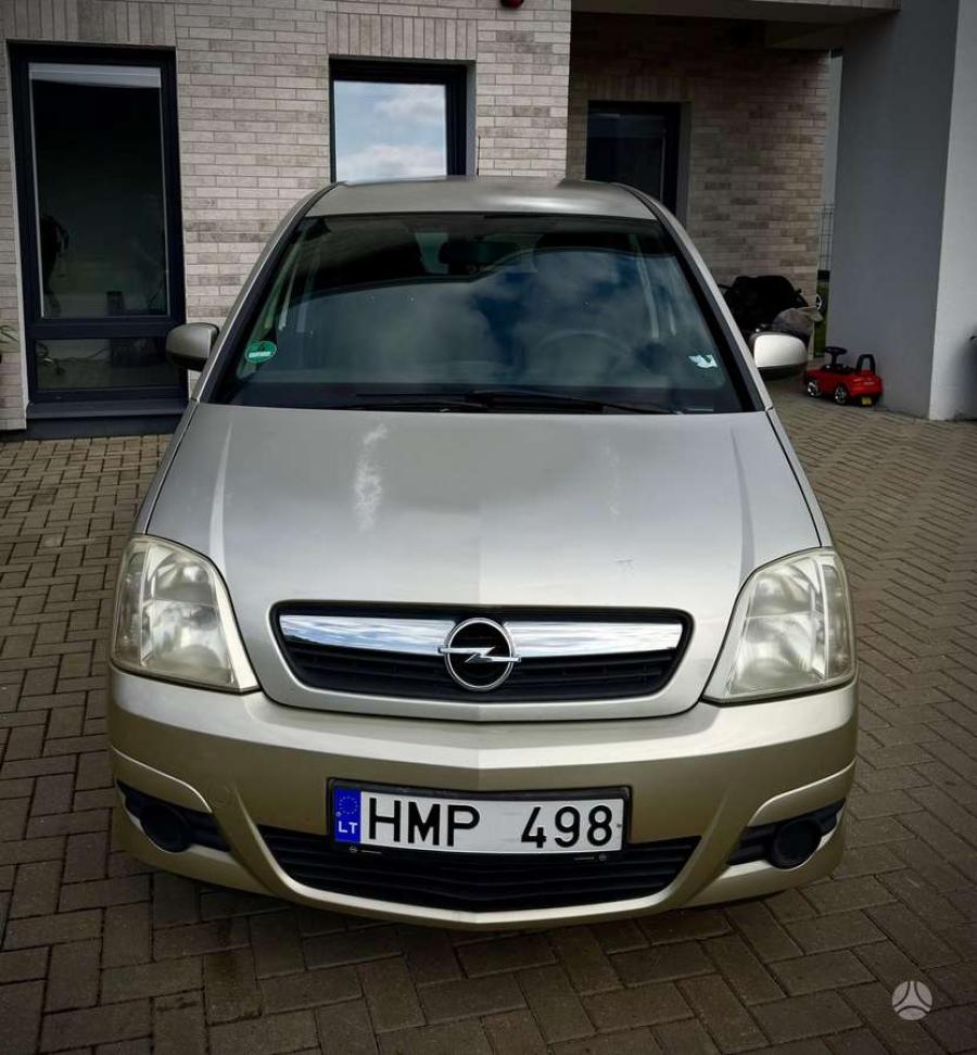 Dzeltens Opel Meriva 2009 Viļņa, ar dzinēja tilpumu 1.60 L un nobraukumu 120 tūkst. km par 1490 €, foto 3 vietnē AUTOMOTO.COM.LV
