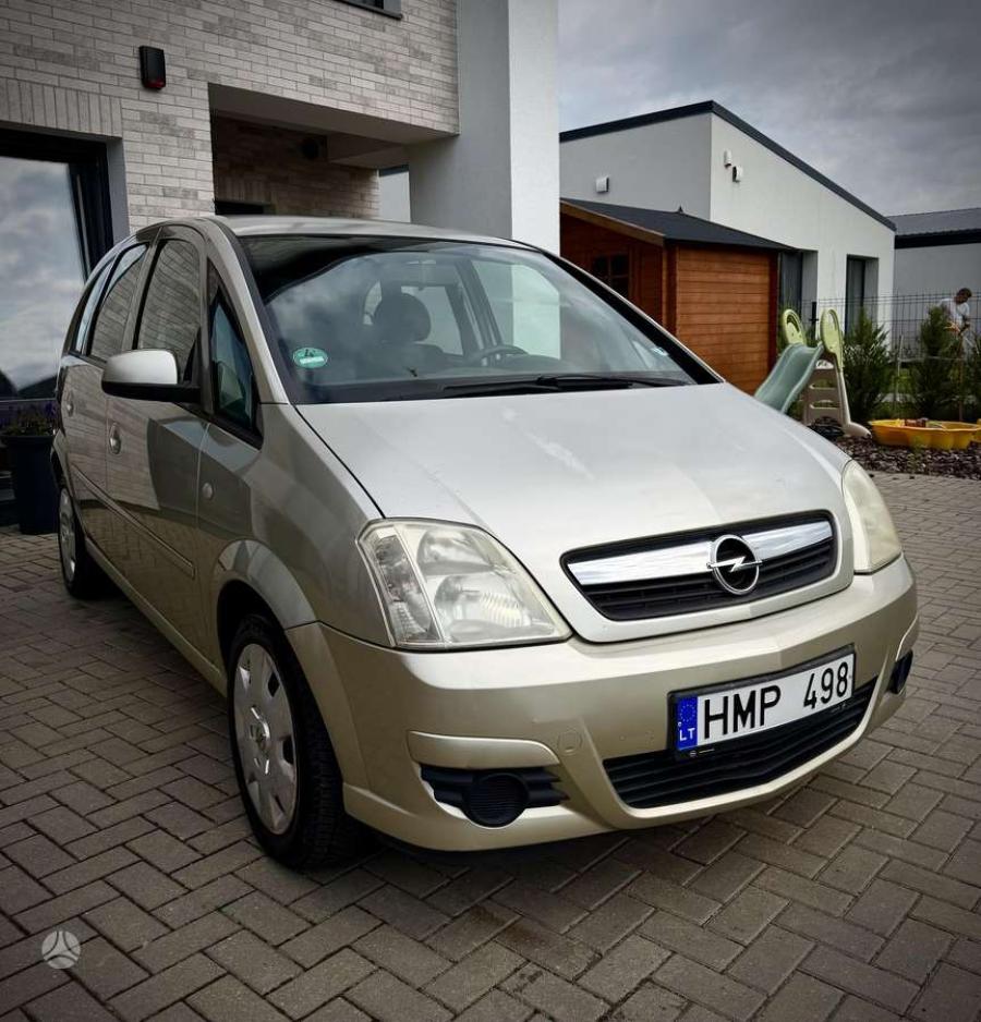Dzeltens Opel Meriva 2009 Viļņa, ar dzinēja tilpumu 1.60 L un nobraukumu 120 tūkst. km par 1490 €, foto 5 vietnē AUTOMOTO.COM.LV