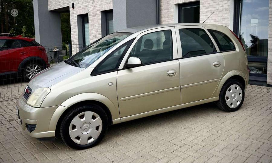 Dzeltens Opel Meriva 2009 Viļņa, ar dzinēja tilpumu 1.60 L un nobraukumu 120 tūkst. km par 1490 €, foto 8 vietnē AUTOMOTO.COM.LV