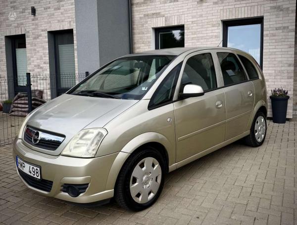 Yellow Opel Meriva 2009 in Vilnius, with an engine capacity of 1.60 L and mileage of 120 thousand km for 1490 €, photo 8 on AUTOMOTO.COM.LV