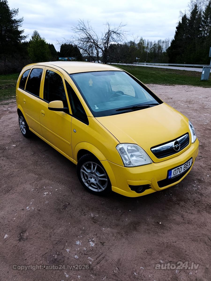 Dzeltens Opel Meriva 2009 Kehra, ar dzinēja tilpumu 1.60 L un nobraukumu 0 tūkst. km par 1800 €, foto 4 vietnē AUTOMOTO.COM.LV