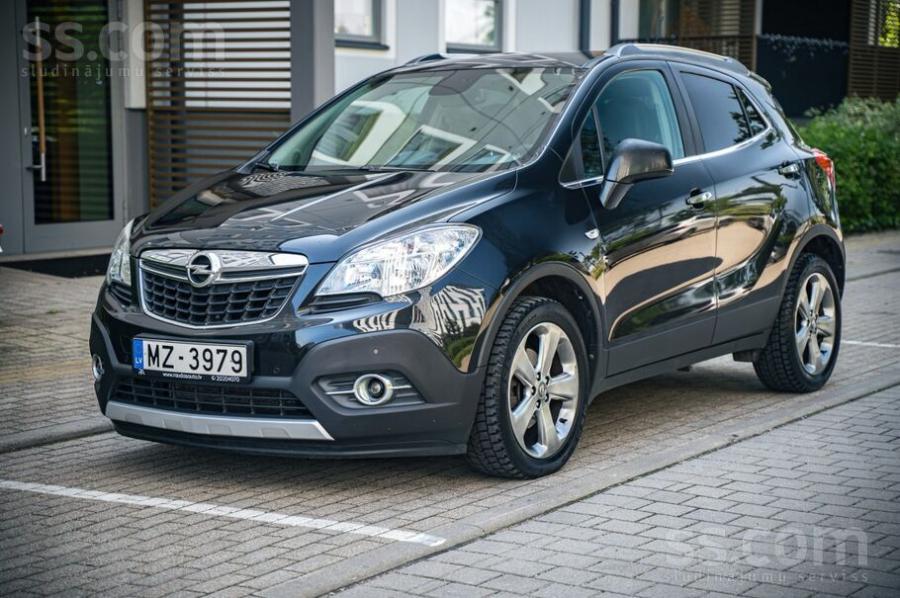 Melns Opel Mokka 2013 Rīga, ar dzinēja tilpumu 1.70 L un nobraukumu 230 tūkst. km par 11390 €, foto 1 vietnē AUTOMOTO.COM.LV