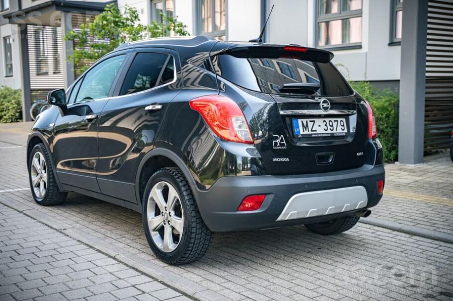 Melns Opel Mokka 2013 Rīga, ar dzinēja tilpumu 1.70 L un nobraukumu 230 tūkst. km par 11390 €, foto 6 vietnē AUTOMOTO.COM.LV