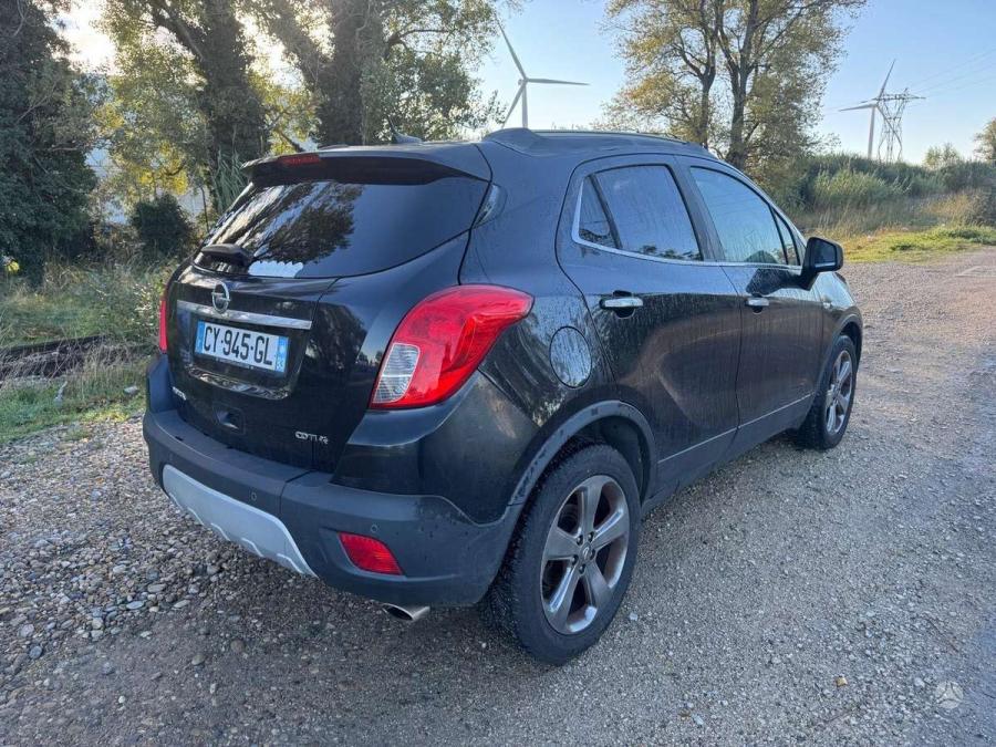 Melns Opel Mokka 2013 Tauragė, ar dzinēja tilpumu 1.69 L un nobraukumu 181 tūkst. km par 6200 €, foto 2 vietnē AUTOMOTO.COM.LV