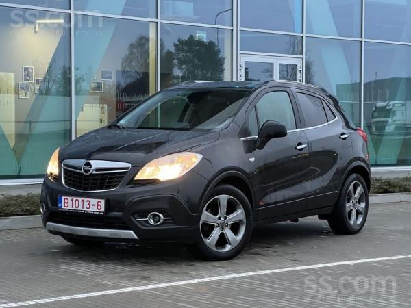 Black Opel Mokka 2013 in Rezekne, with an engine capacity of 1.70 L and mileage of 274 thousand km for 7950 €, photo 2 on AUTOMOTO.COM.LV